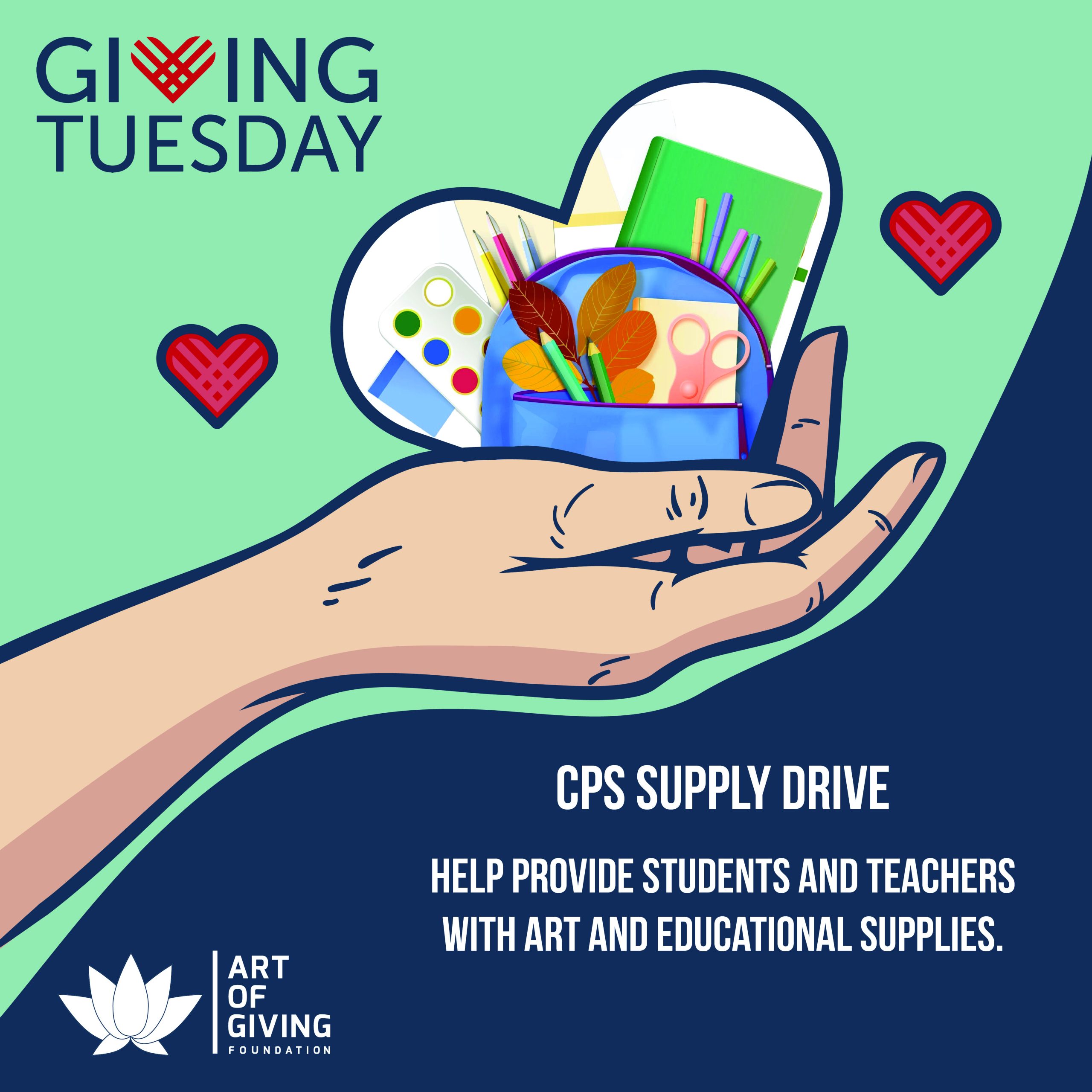 Giving Tuesday - Art of Giving Foundation
